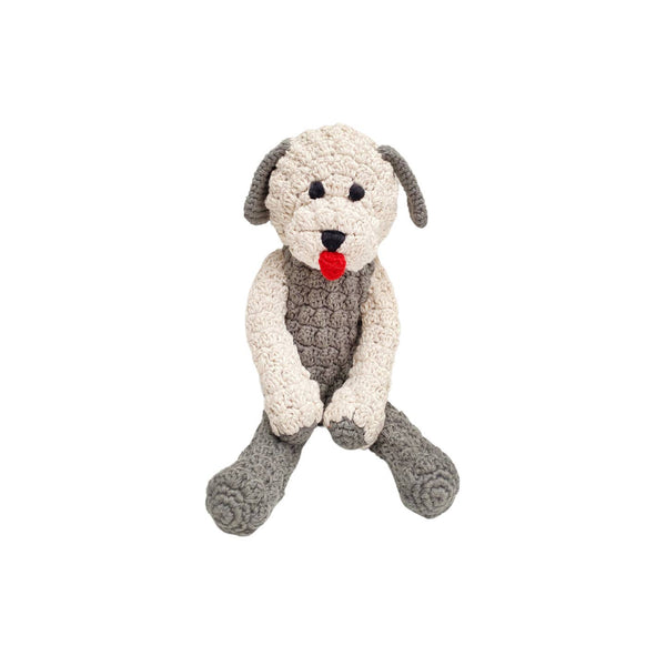 Sheepadoodle Dog Plush Toy Organic Crochet Cotton - Just Creations