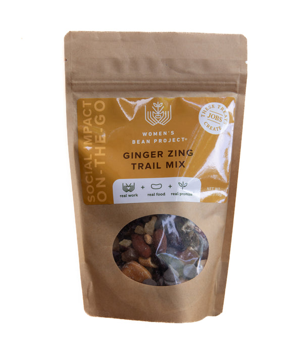 Ginger Zing Trail Mix -Fair Trade- Women's Bean Project - Just Creations